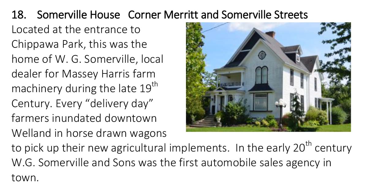 City of Welland Heritage Advisory Committee - Historic Welland booklet