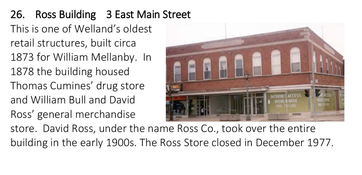 City of Welland Heritage Advisory Committee - Historic Welland booklet